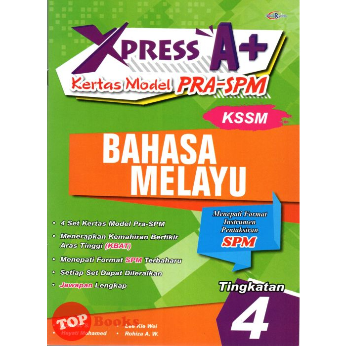 [topbooks Cemerlang] Xpress A Kertas Model Pra Spm Bahasa Melayu