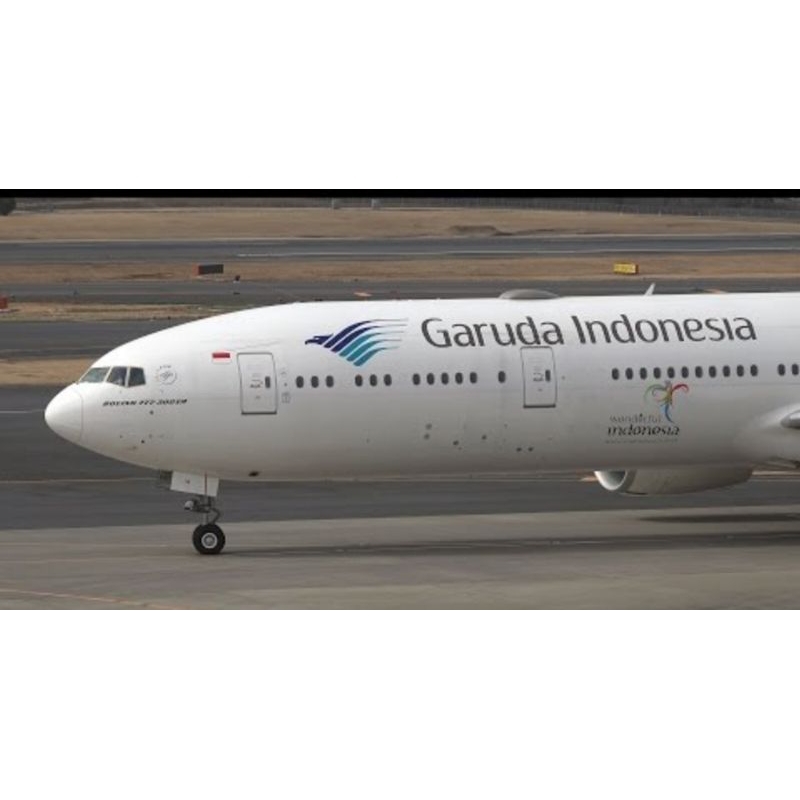 DIY PAPERCRAFT BOEING 777 300ER GARUDA INDONESIA | Shopee Malaysia