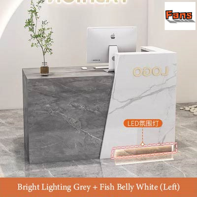 Modern Counter Kaunter Piano UV Bright Counter Cashier Reception Front ...