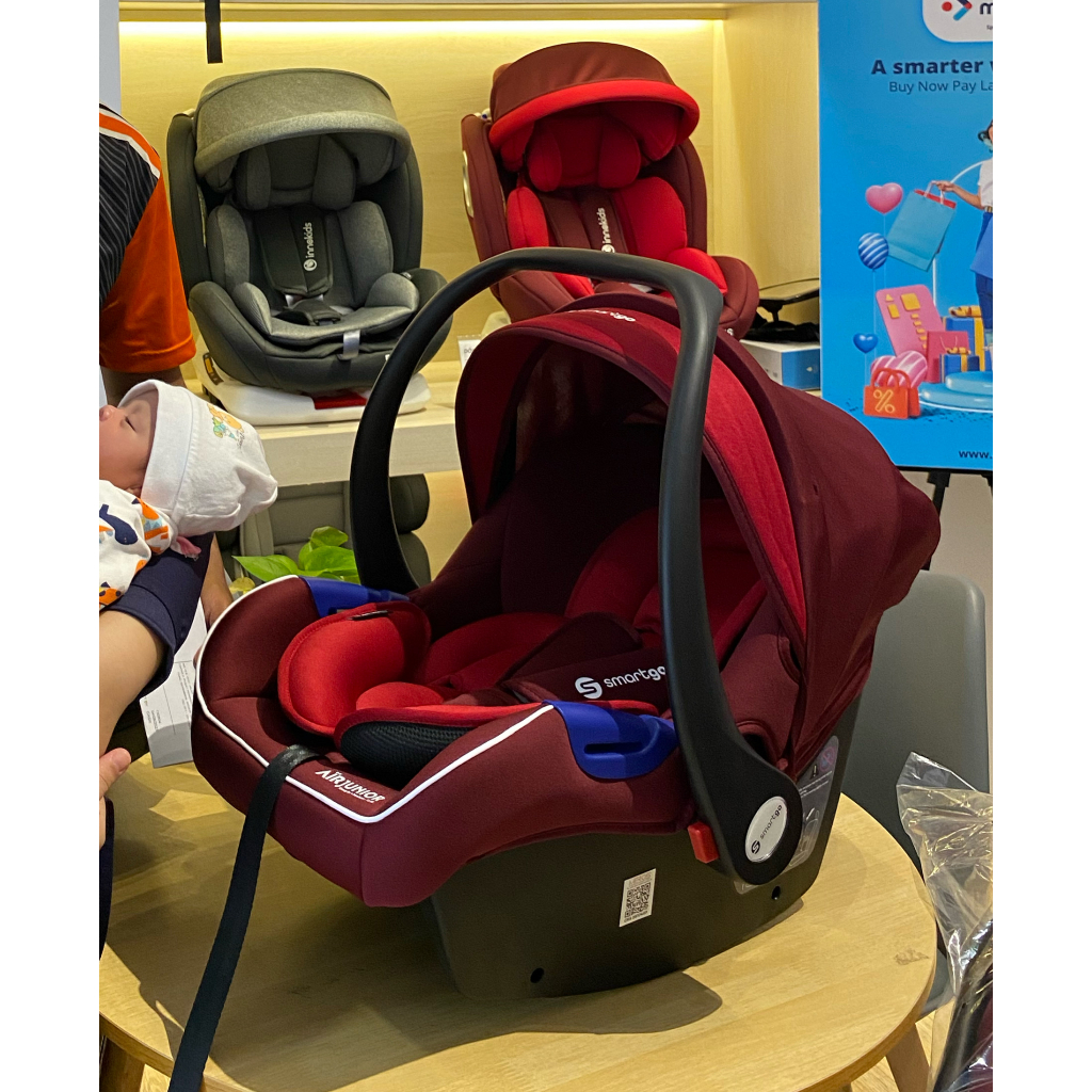 🔥LATEST DESIGN🔥 SMARTGO PREMIUM INFANT CARRIER BABY CAR SEAT | Shopee ...