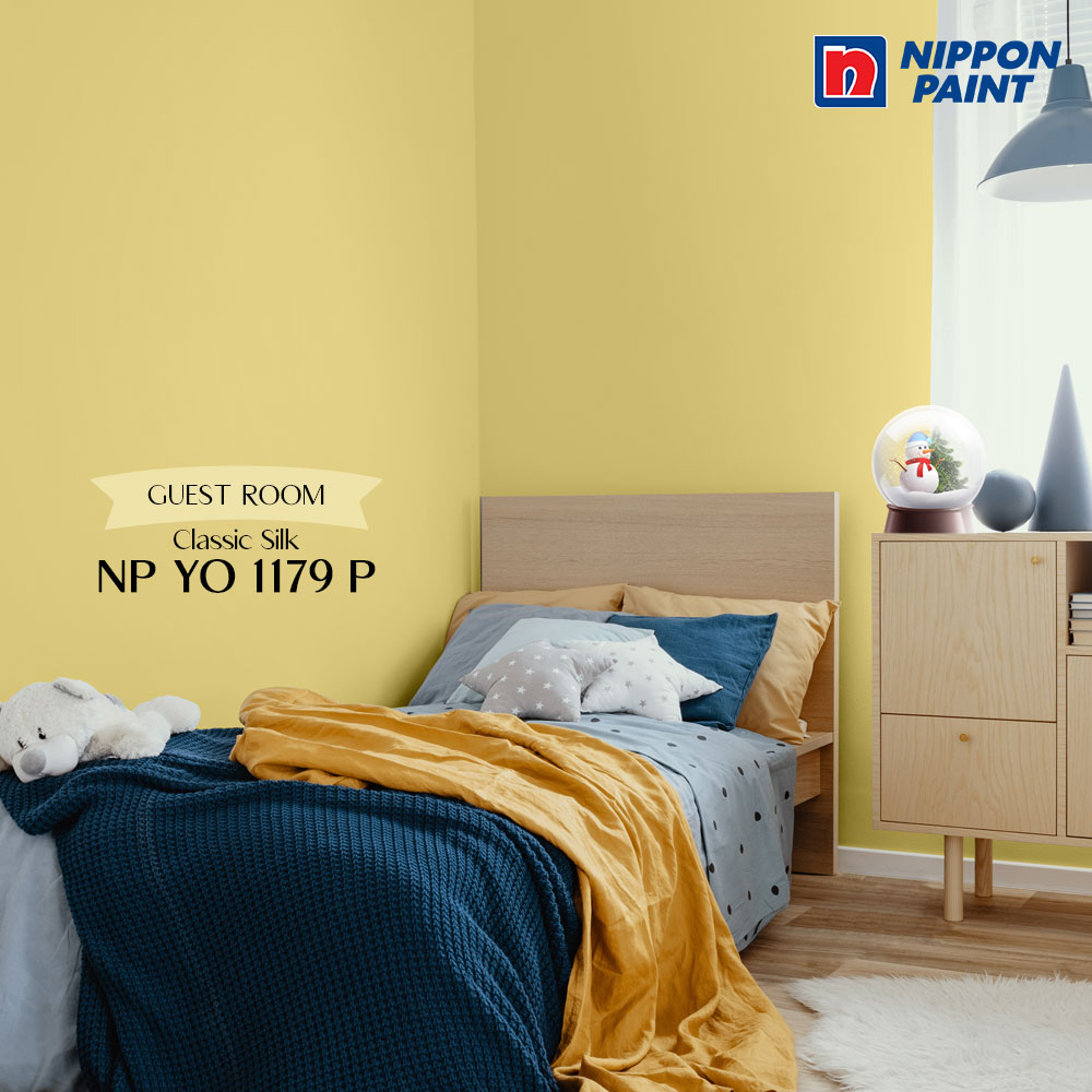 INTERIOR PAINT CLASSIC SILK YO 1179 P (1LT/5LT) NIPPON Paint Super ...