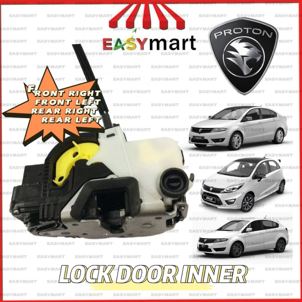 PROTON PREVE IRIZ SUPRIMA NEW PERSONA ACTUATOR DOOR INNER LOCK CENTER ...