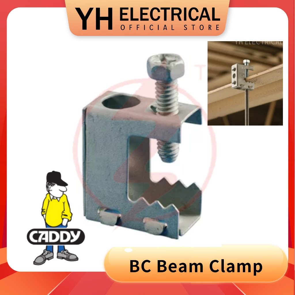CADDY BC BEAM CLAMP 1/2" | Shopee Malaysia