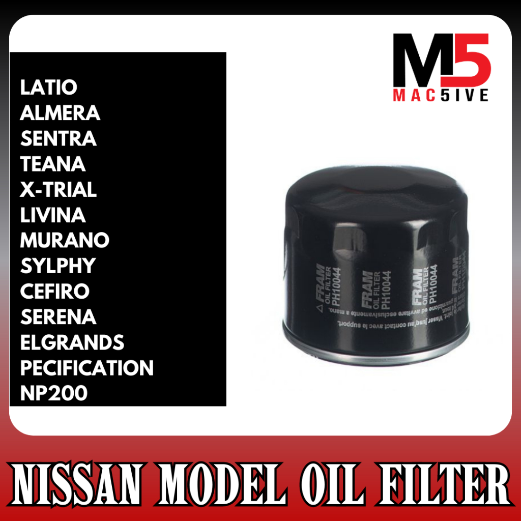 NISSAN ENGINE OIL FILTER | Shopee Malaysia