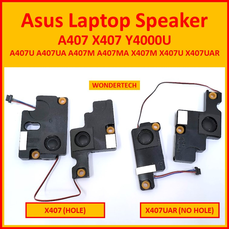 Asus A407 Laptop Speaker X407 Y4000U A407U A407UA A407M A407MA X407M ...