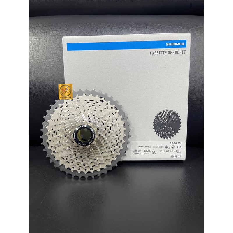 [Genuine] Shimano Deore XT CS-M8000 Cassette 11 Speed M8000 11-40T 11-42T 11-46T 100% Original ...