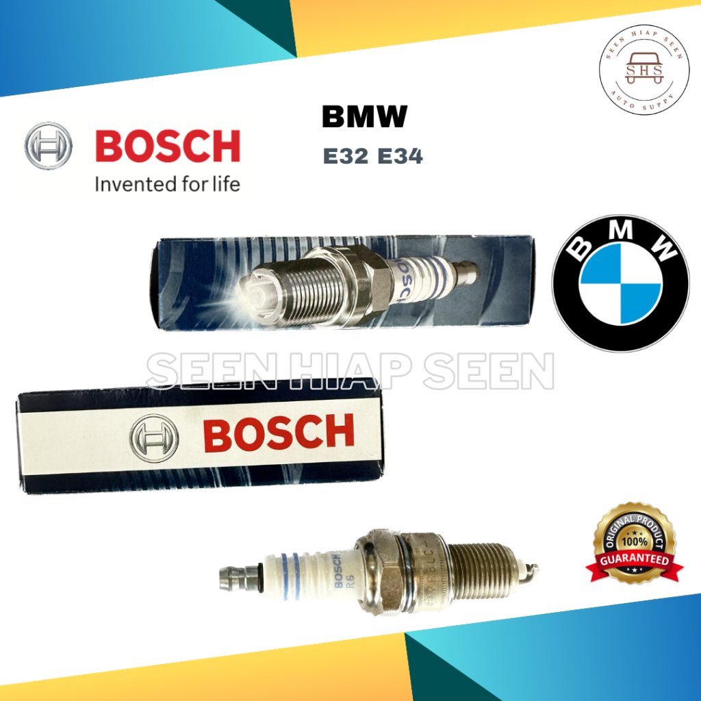 Bosch WR8LC+ Spark Plug 0242229779 for BMW E32 E34 | Shopee Malaysia