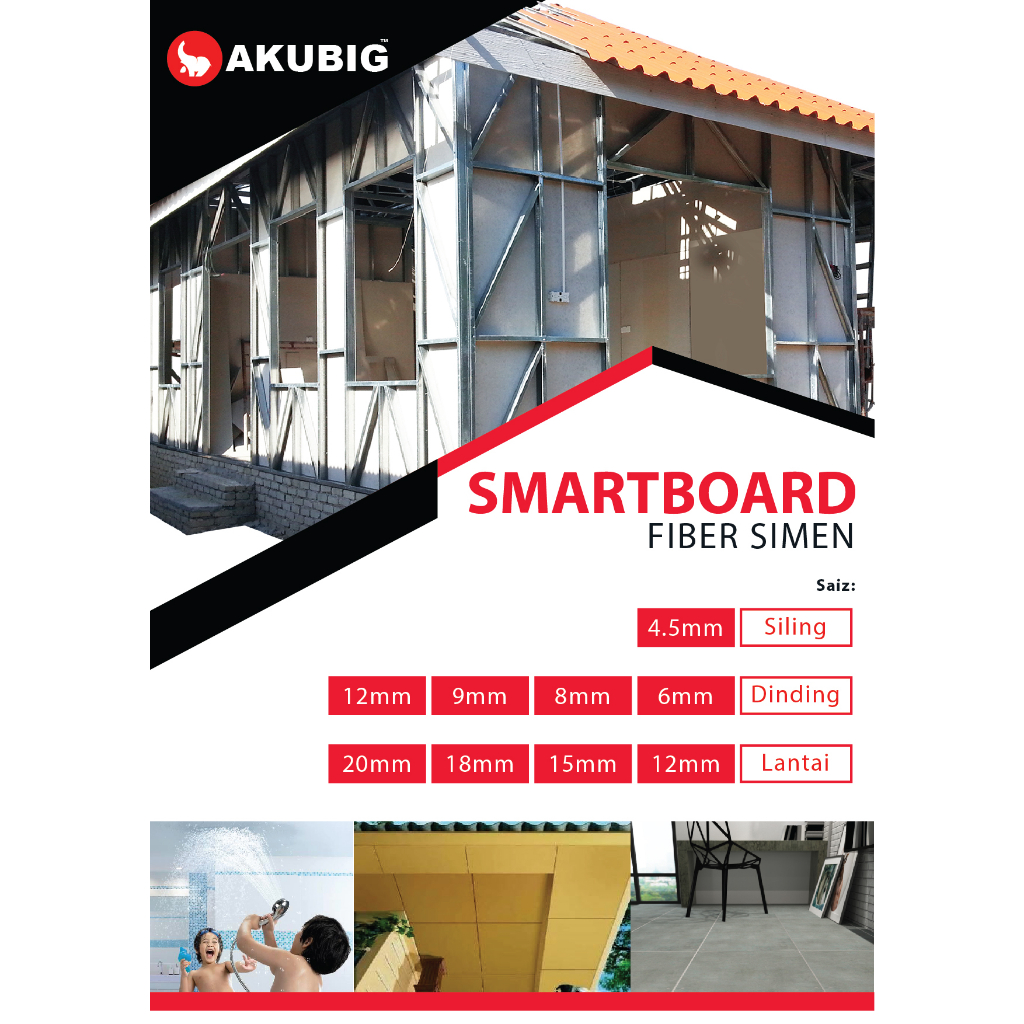 SMARTBOARD | DINDING | FIBER SIMEN | Shopee Malaysia