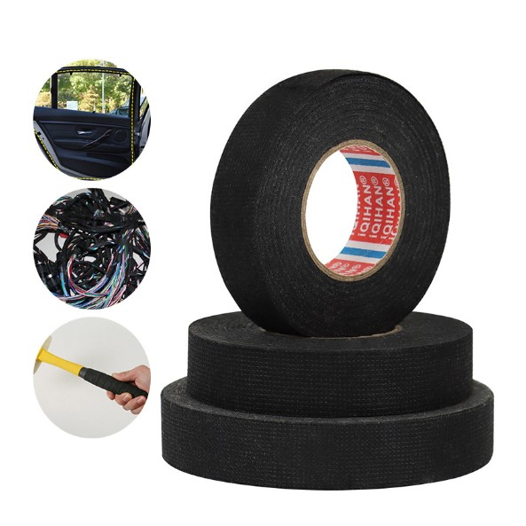 Wire Tape Fabric Cloth Wiring Tape Fireproof Sound Proof Car Motor 3m ...