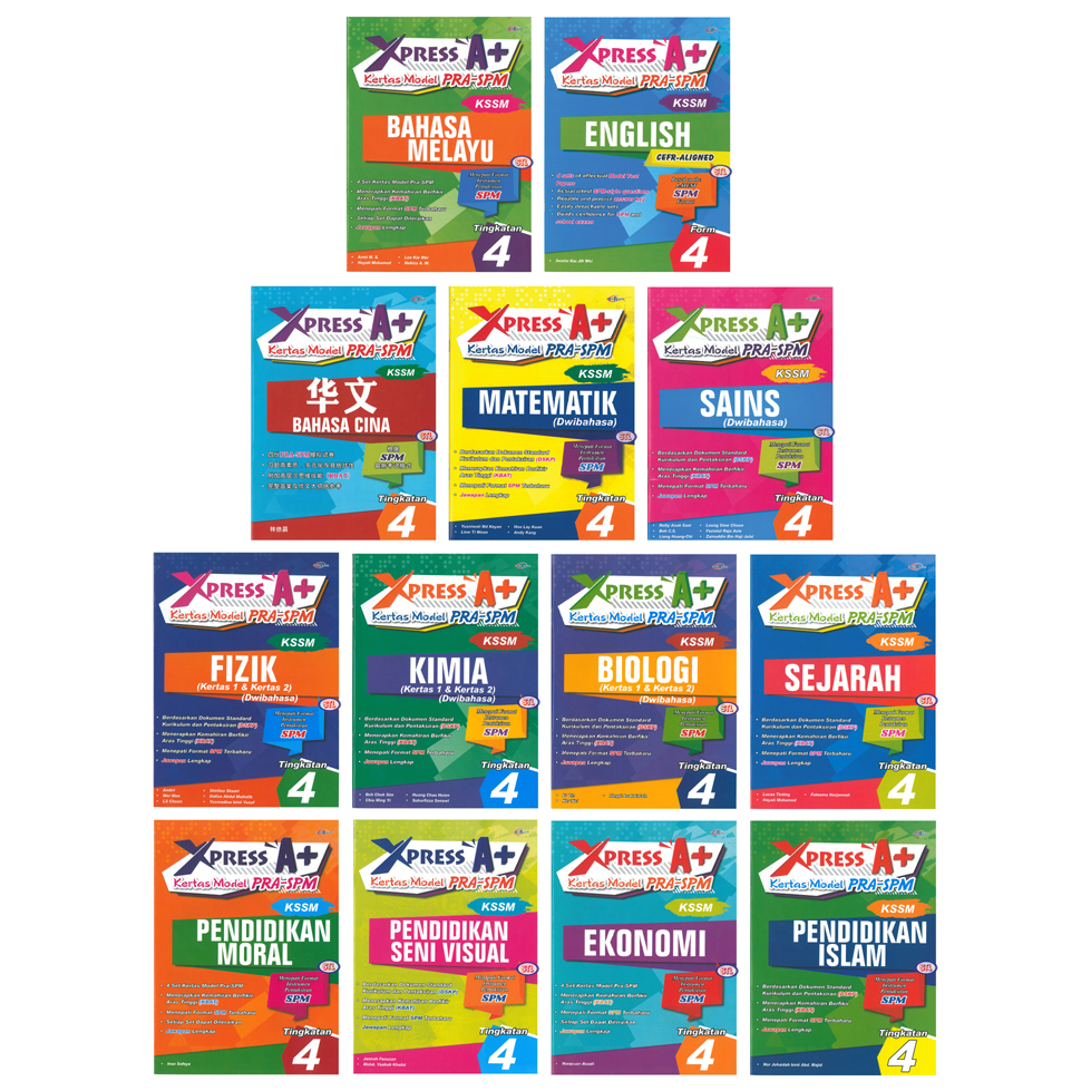Ting 4 Xpress A Kertas Model Pra Spm Kssm Shopee Malaysia