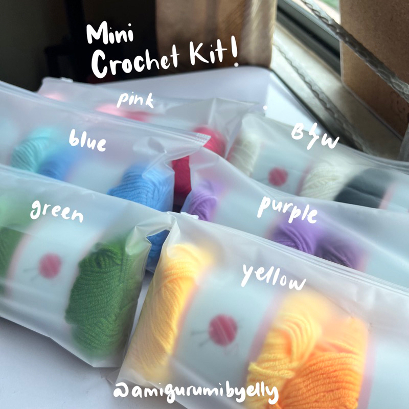 Mini Crochet Kit for Beginners (restocked!!) | Shopee Malaysia