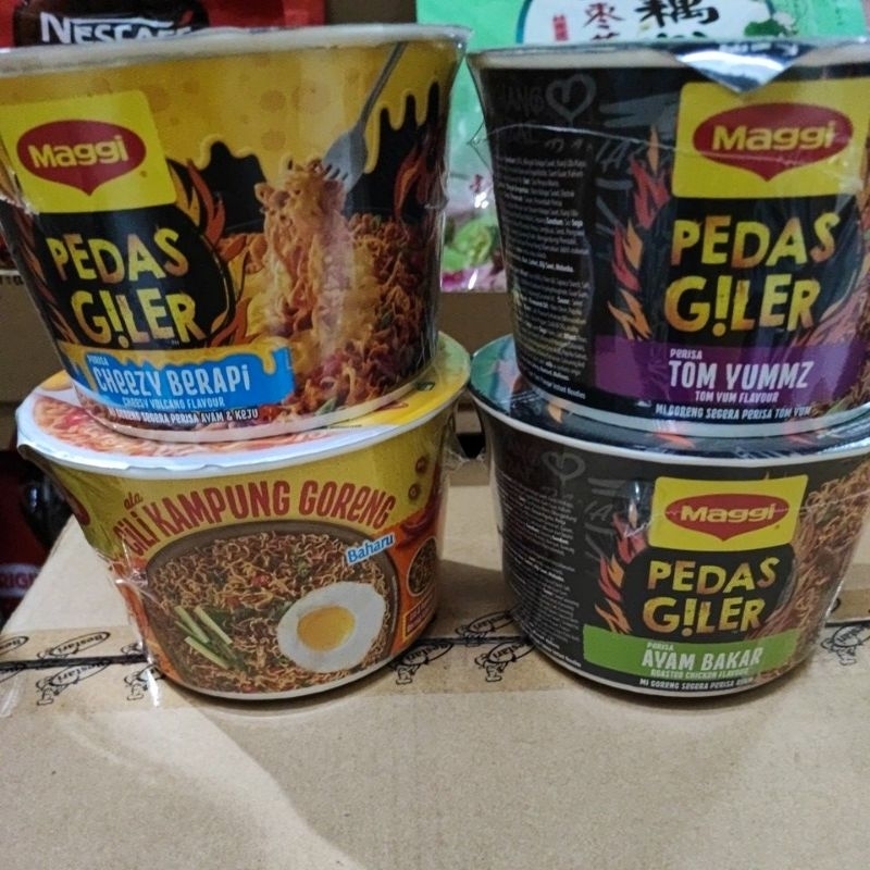 Maggi pedas giler 92-94g | Shopee Malaysia