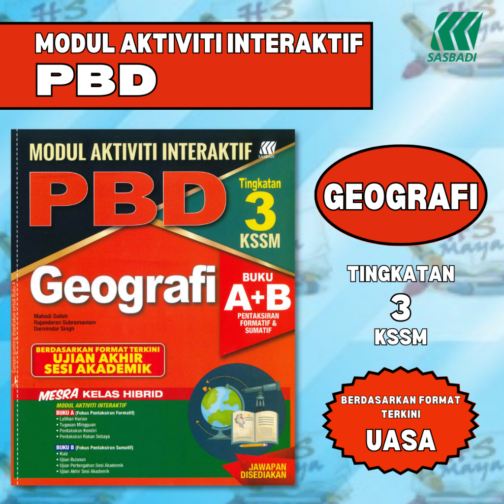 Modul Aktiviti Interaktif PBD Geografi Tingkatan 3 KSSM 2023 {SASBADI ... Modul Aktiviti Interaktif PBD Geografi Tingkatan 3 KSSM 2023 {SASBADI ...