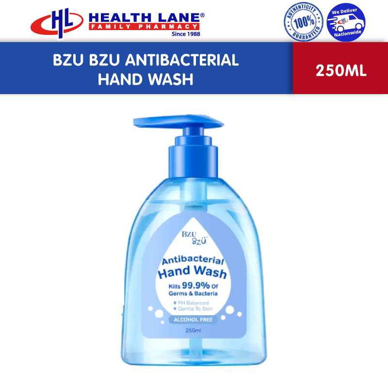 BZU BZU Antibacterial Hand Wash (250ml) | Shopee Malaysia