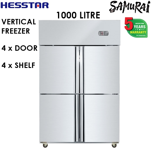 HESSTAR 1000L COMMERCIAL FRIDGE (DUAL CHILLER/FREEZER HVRFNF100T ...