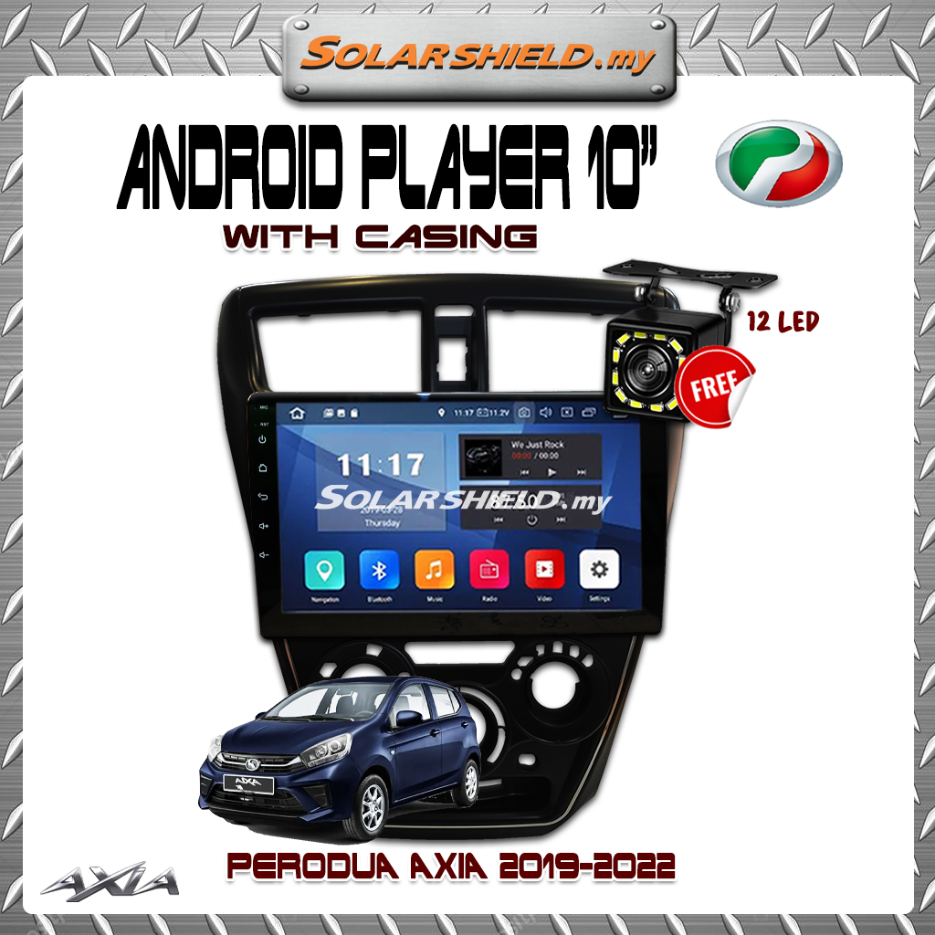 Perodua Axia 2019-2022 10'' Android Player GPS Waze Android 8.1 Wifi ...