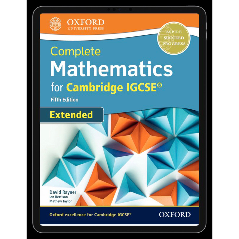 [EBOOK]Cambridge IGCSE Math Extended Textbook Fifth Edition | Shopee ...