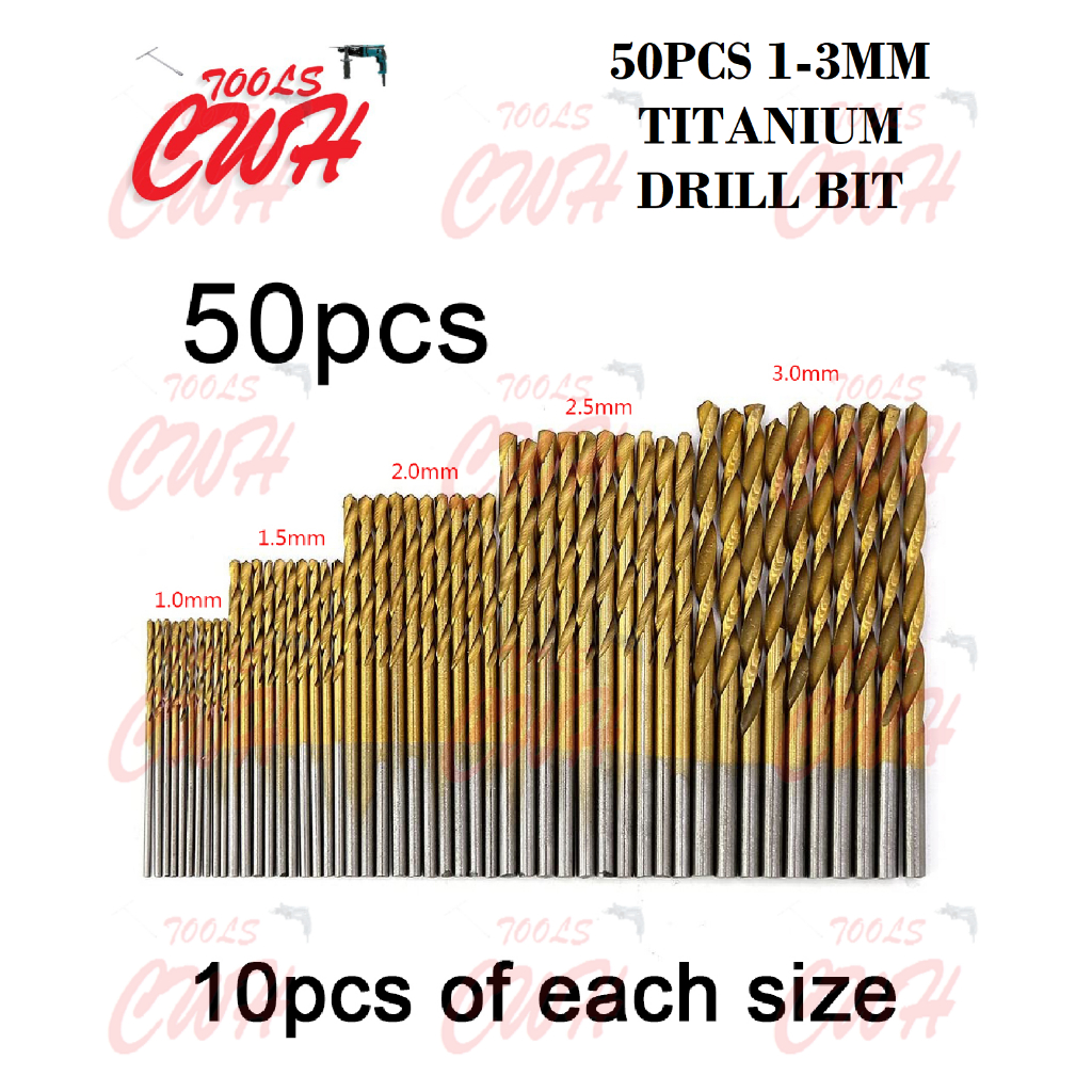 13PCS 25PCS PRC BLACK/CHROME METAL WOOD HSS DRILL BIT SET MATA GERUDI ...