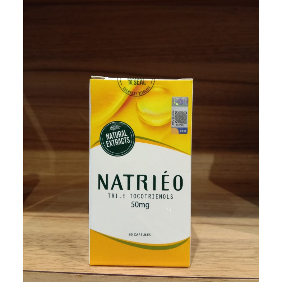 (Authentic Guarantee)NATRIEO 50MG 60 capsules (EXP 01/2028) | Shopee ...
