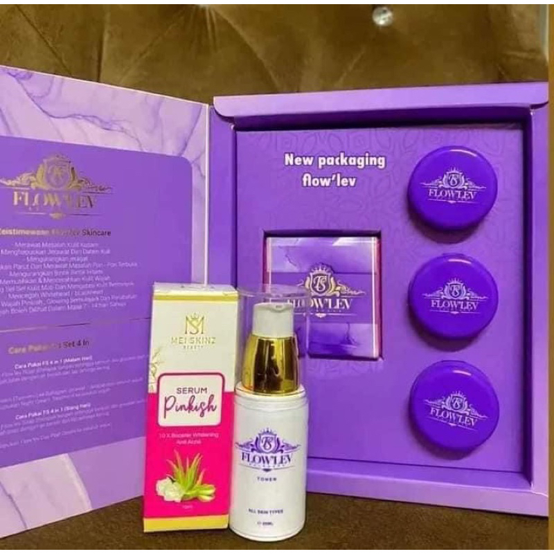 flowlev skincare original hq | Shopee Malaysia