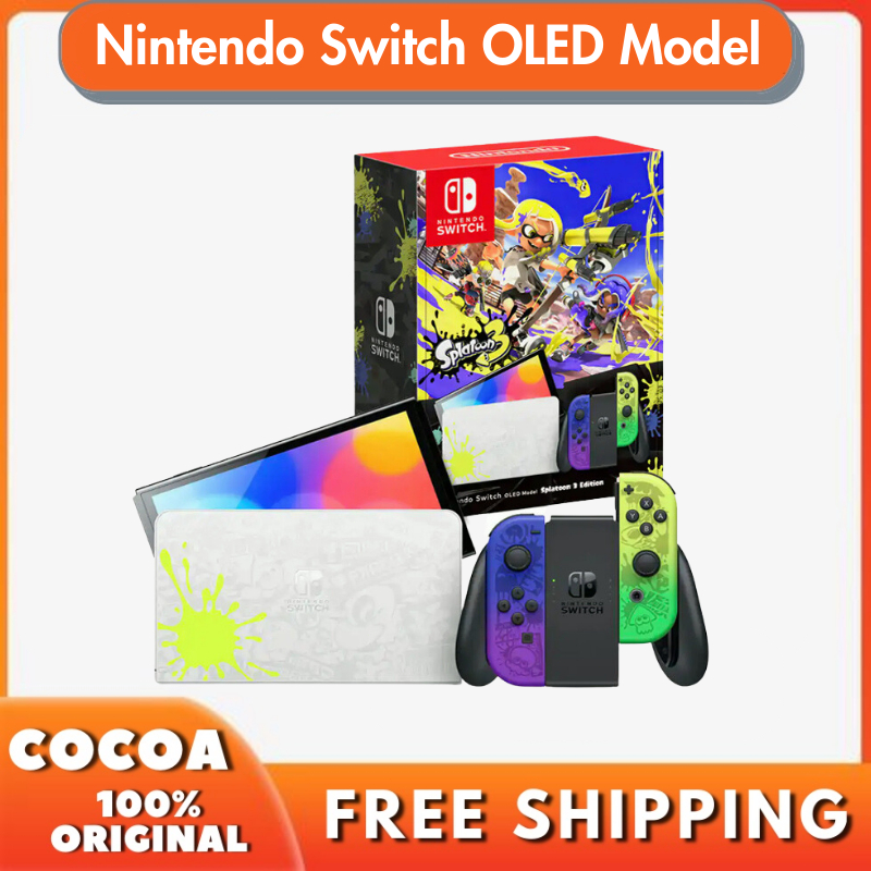 (Ready stock)Nintendo Switch OLED Model Splatoon 3 Limited edition game ...
