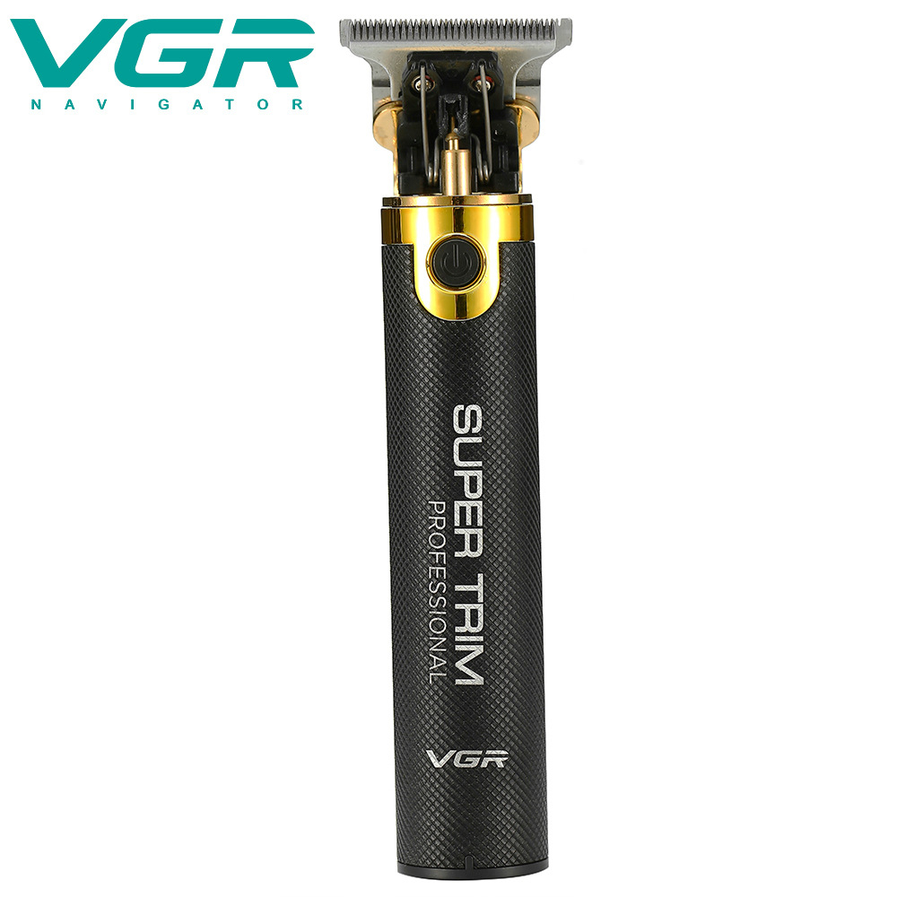 Original VGR V-082 Zero Adjustable Professional Rechargeable Hair trimmer Metal Barber Use ...