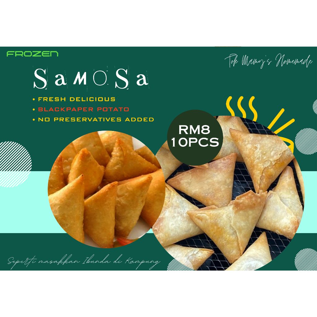 KUIH SAMOSA FROZEN - TOK MAMY'S | Shopee Malaysia