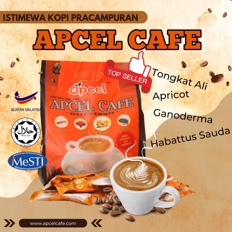 KOPI APCEL APRICOT ORIGINAL HQ | Shopee Malaysia