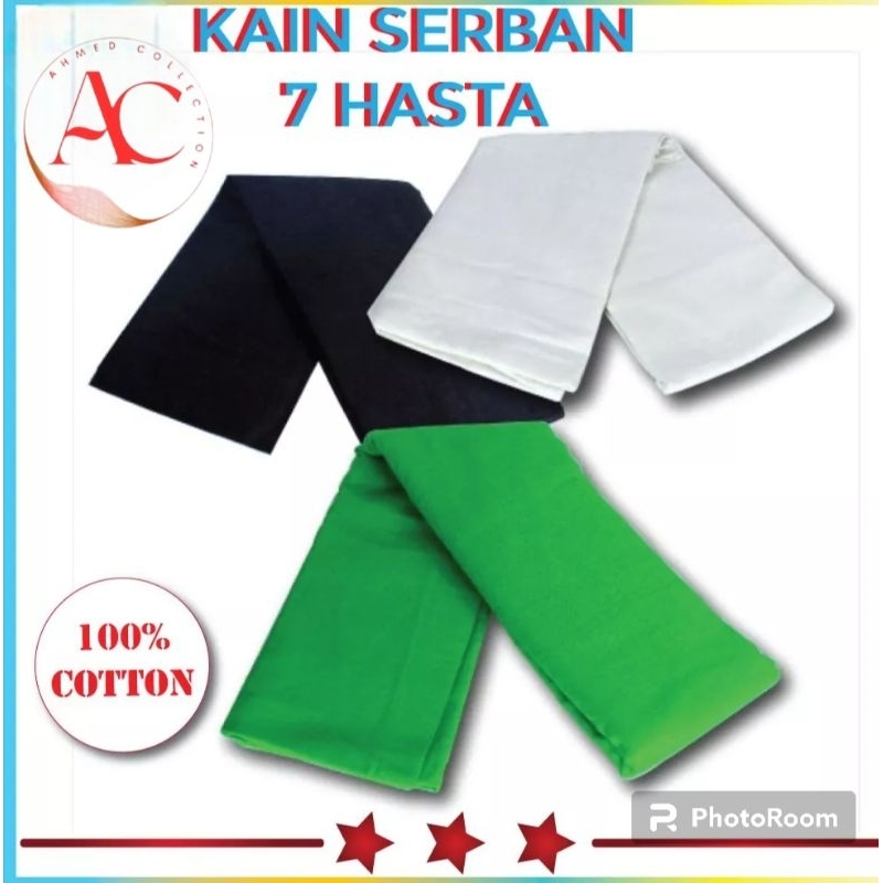 SERBAN 7 HASTA SUNNAH 100%COTTON | Shopee Malaysia