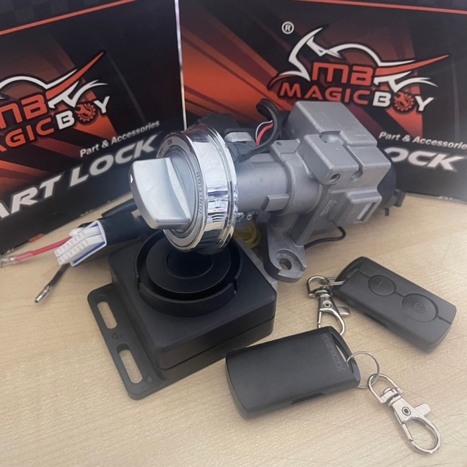 MAGIC BOY LC135 V8 Y15 V1 V2 SMART KEY LOCK KEYLESS ASSY SET (with install manual) | Shopee Malaysia