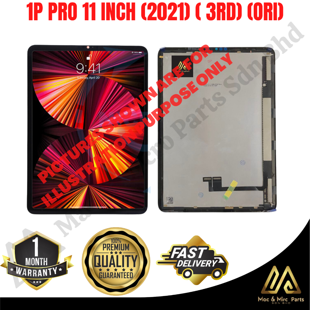 LCD for Pad Pro 11 ( 3rd Generation ) 2021 A2377 A2459 A2301 A2460 LCD ...