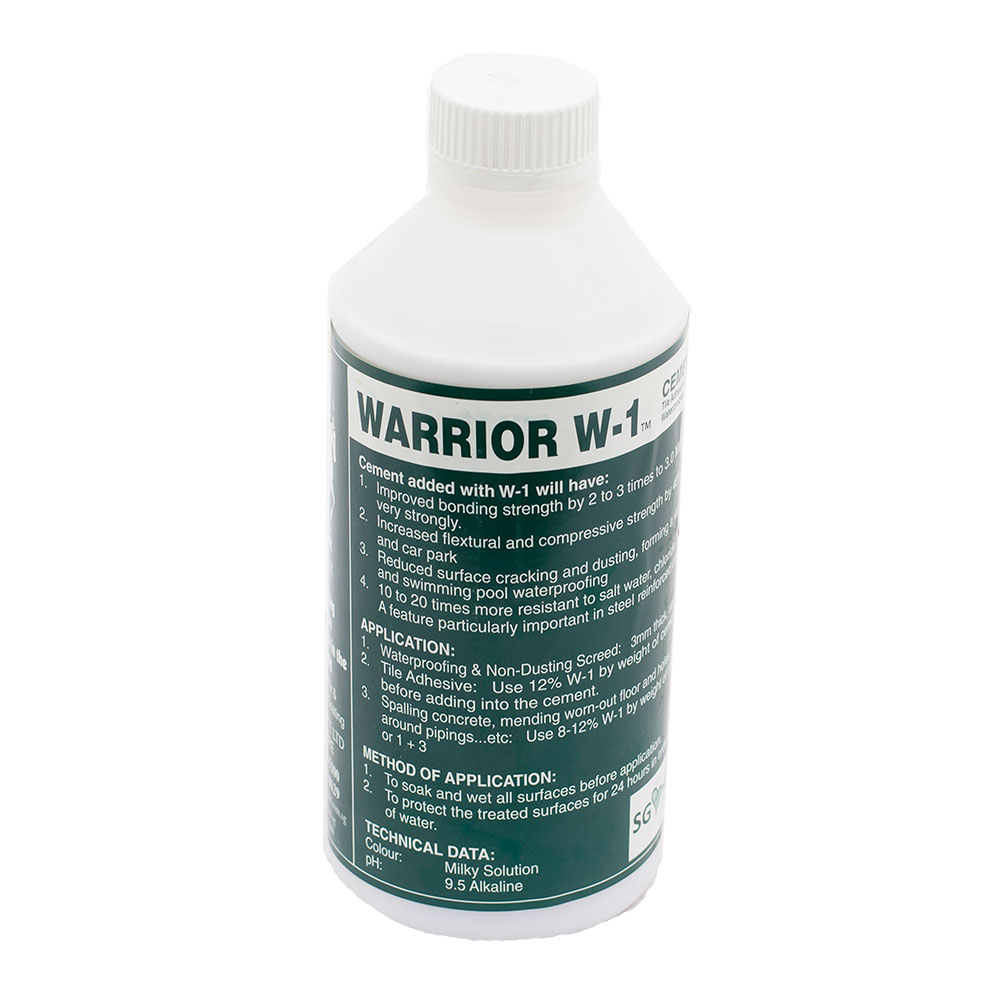 1LITER / 4LITER WARRIOR W1 CEMENT STRENGTHENER水泥增強劑~AIR SUSU SINGAPORE ...