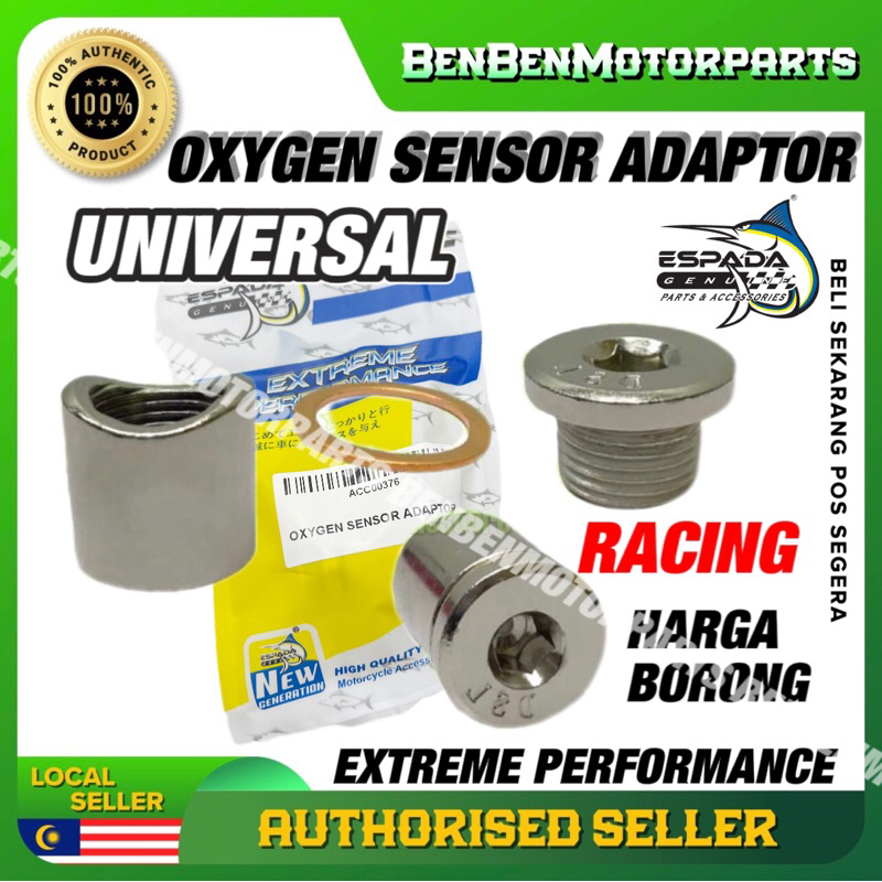Espada Racing Oxygen Sensor Adapter Universal RS150 RFS150 Y15ZR R15 ...