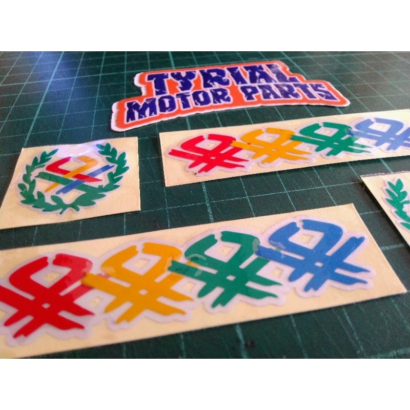 STICKERS PANGKAH PADI STICKER LOGO PANGKAH CUTTING PANTUL CAHAYA ...