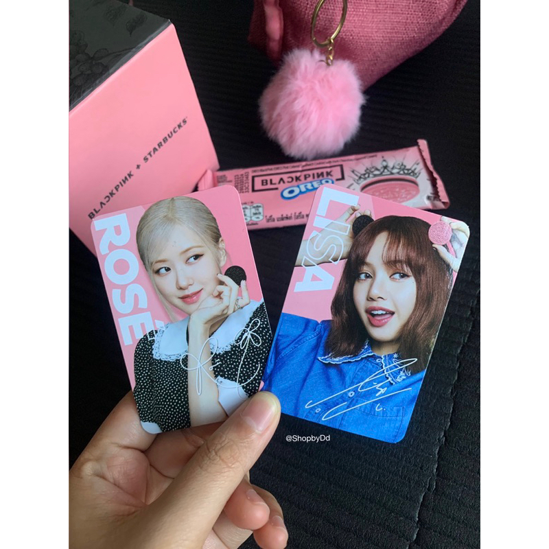 Oreo X Blackpink Photocard (Rose & Lisa) | Shopee Malaysia