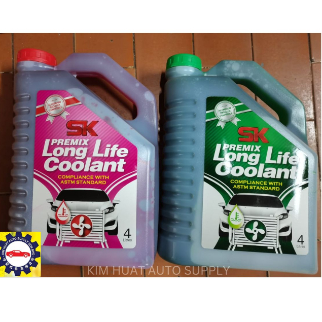 SK LONG LIFE TANGKI AIR COOLANT RADIATOR (4L) RED GREEN | Shopee Malaysia