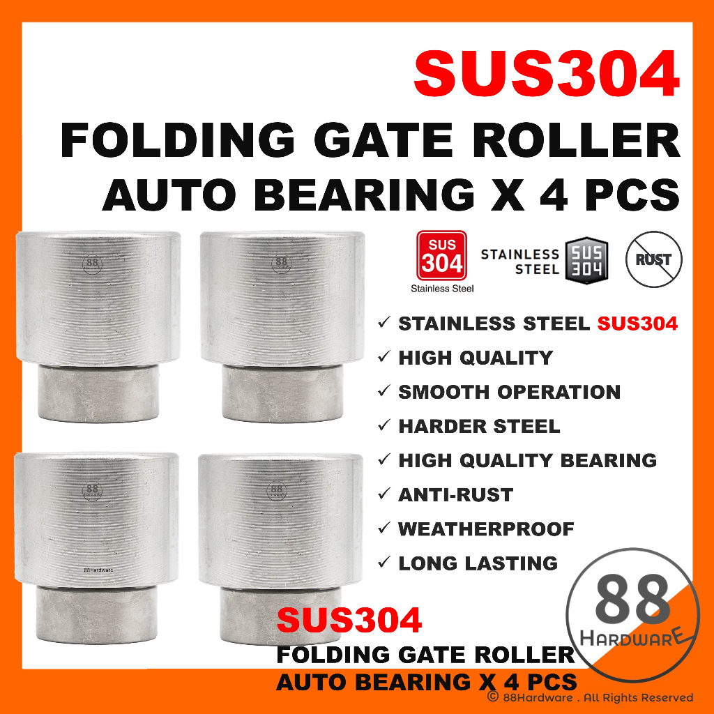 Stainless steel pagar auto gate bearing /auto gate roller / autogate ...
