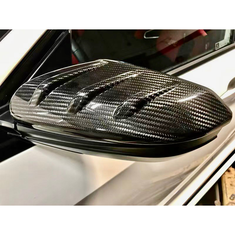 Honda Civic fc Mugen type R style side mirror Carbon fiber cover 2016 ...