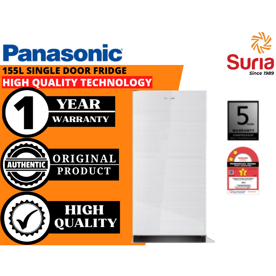 (Free Delivery Penang,Kedah & Perlis)Panasonic 155L/164L Single Door ...