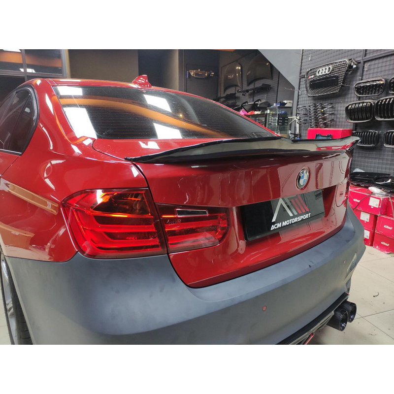 BMW f30 psm spoiler gloss black | Shopee Malaysia