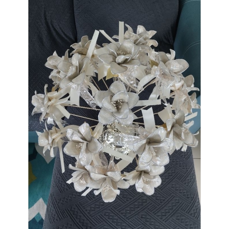 Bunga Telur Songket (boleh request warna tema) | Shopee Malaysia