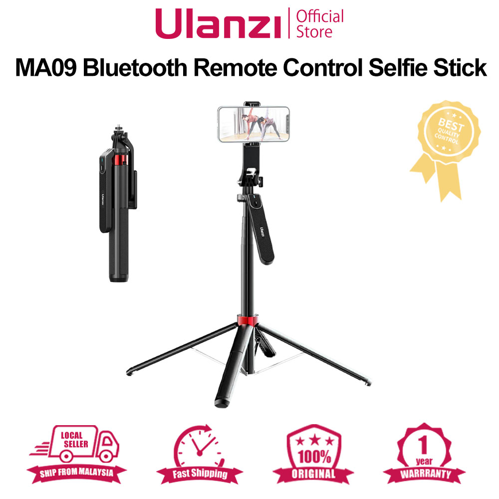 Ulanzi MA09 Extendable Phone Tripod with Bluetooth Remote Control ...