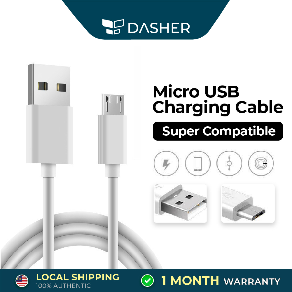 【INSTOCK】Micro USB Long Charging Cable for CCTV Xiaomi Home Security ...