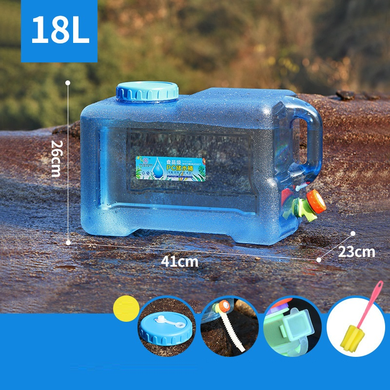 8L/12L/18L/22L)(10L/15L/20L Portable Outdoor Water Barrel Bucket ...