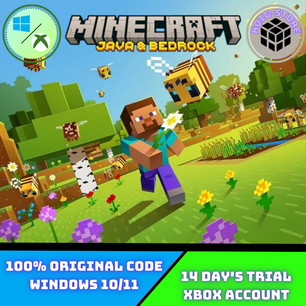 Microsoft/Xbox Minecraft Java & Bedrock Edition PC Game | Shopee Malaysia