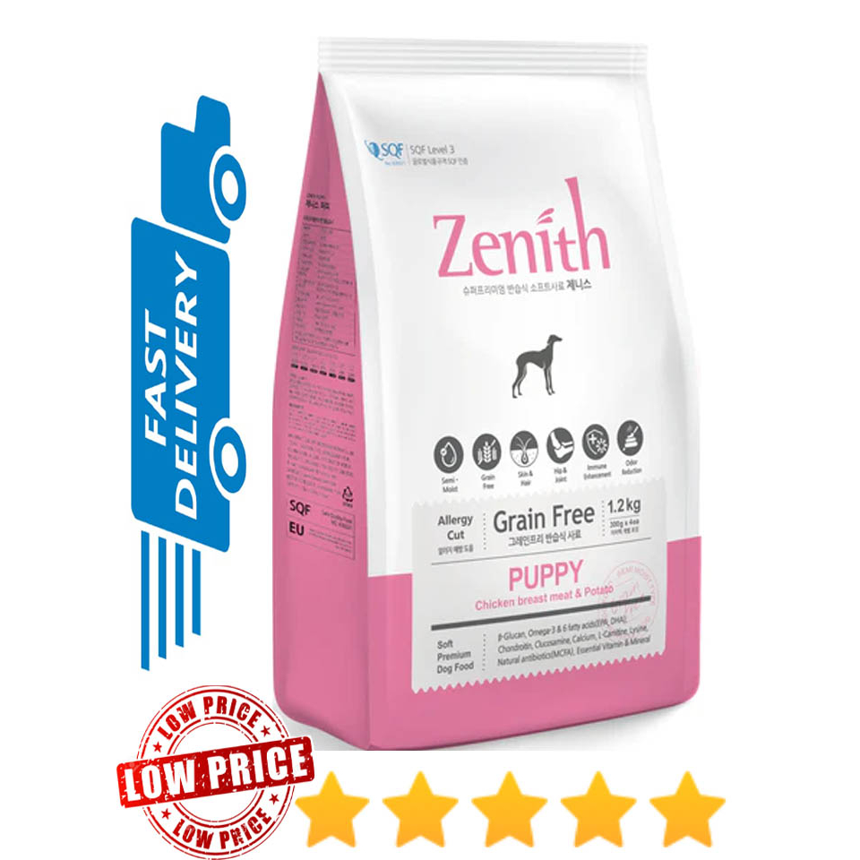 ZENITH SOFT KIBBLE PUPPY 1.2KG CHICKEN & POTATO | Shopee Malaysia