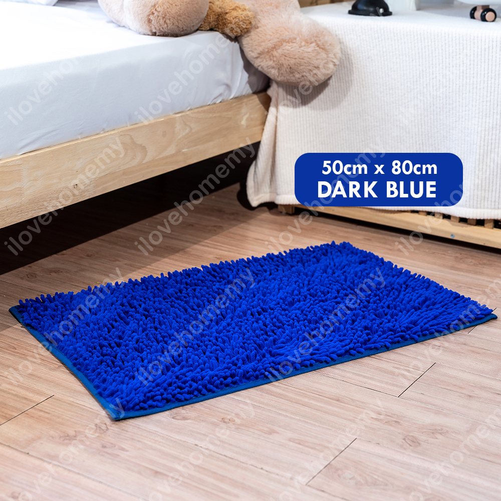 Antislip Alas Kaki Microfiber Carpet Floor Mat Bilik Air Lembut Karpet ...