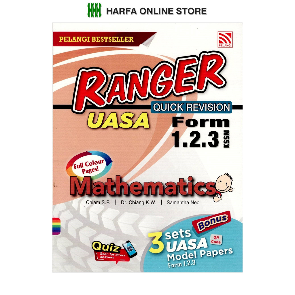 Buku Rujukan : Ranger UASA Quick Revision Mathematics Form 1.2.3 KSSM | Shopee Malaysia
