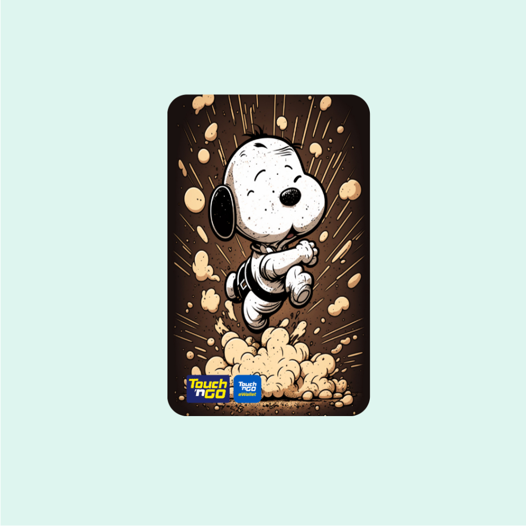 Snoopy Series 2 Series for Touch n Go Card Sticker Cover TNG / Master ...