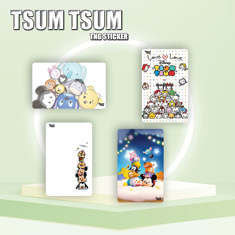 TSUMTSUM - Tng Touch N Go Sticker/Bank Card Sticker Cover (Buy4Free1 ...